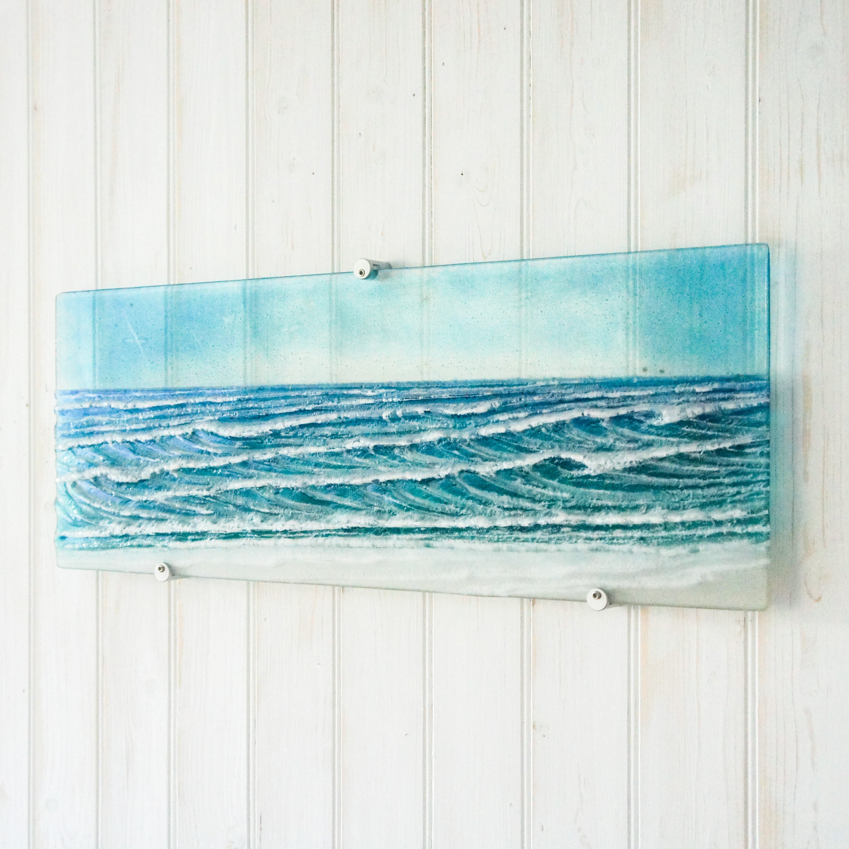 4.1 - Wall Panel - Wave/Beach – Matt Adkins at Glass Relief Ltd