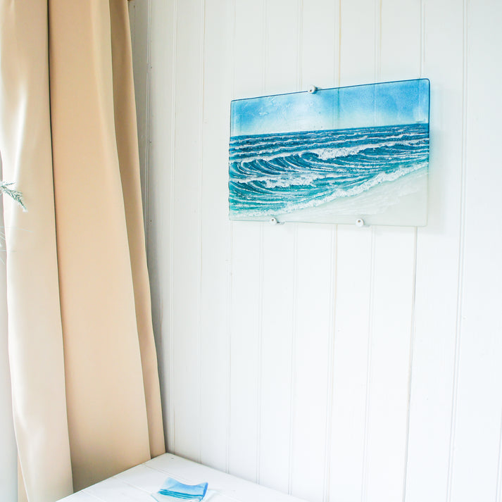Wave Wall Panel - Model 5 - 44cmx26cm(17x10") with fixings – Matt ...