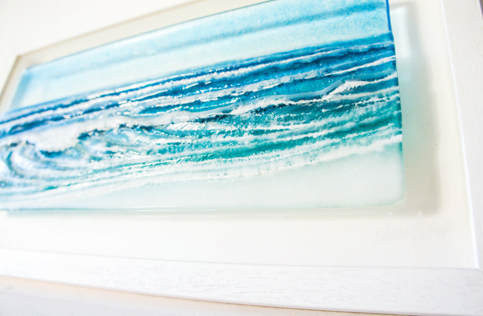 Wave Frame - Landscape D1 - 45x25cm(18x10") – Matt Adkins at Glass ...