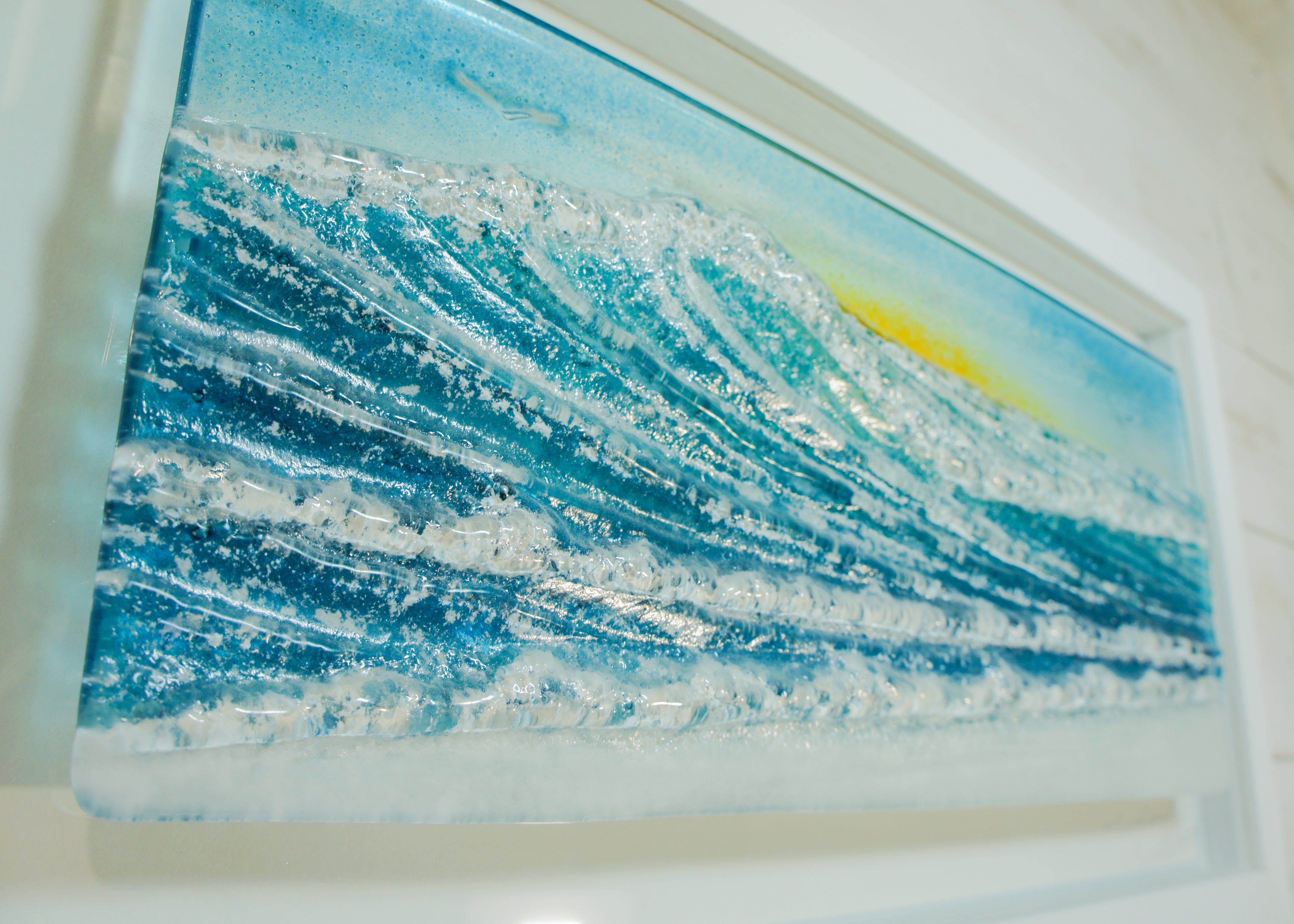 Wave Frame Sun - Landscape D4 - 45x25cm(18x10") – Matt Adkins at Glass ...