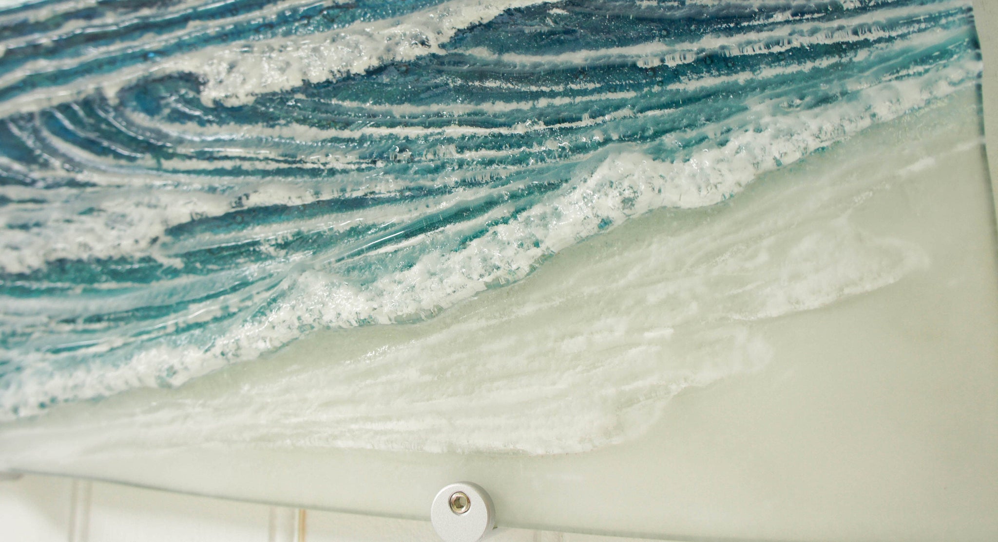 Wave Wall Panel - Model 5 - 44cmx26cm(17x10") with fixings – Matt ...