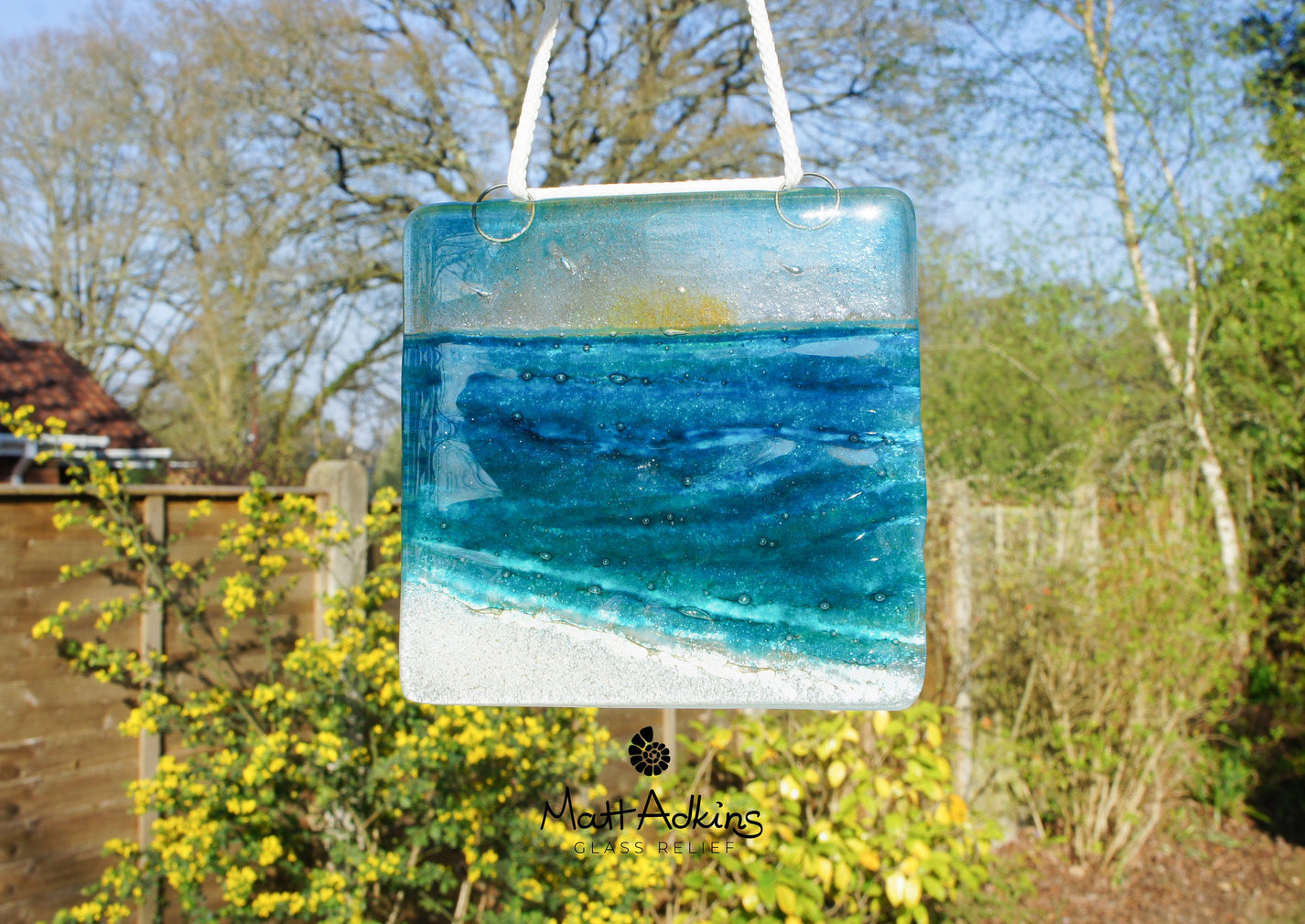 Wave Suncatcher Small Sun - Model 1 D2 - Hanging - 12cm(5") – Matt ...