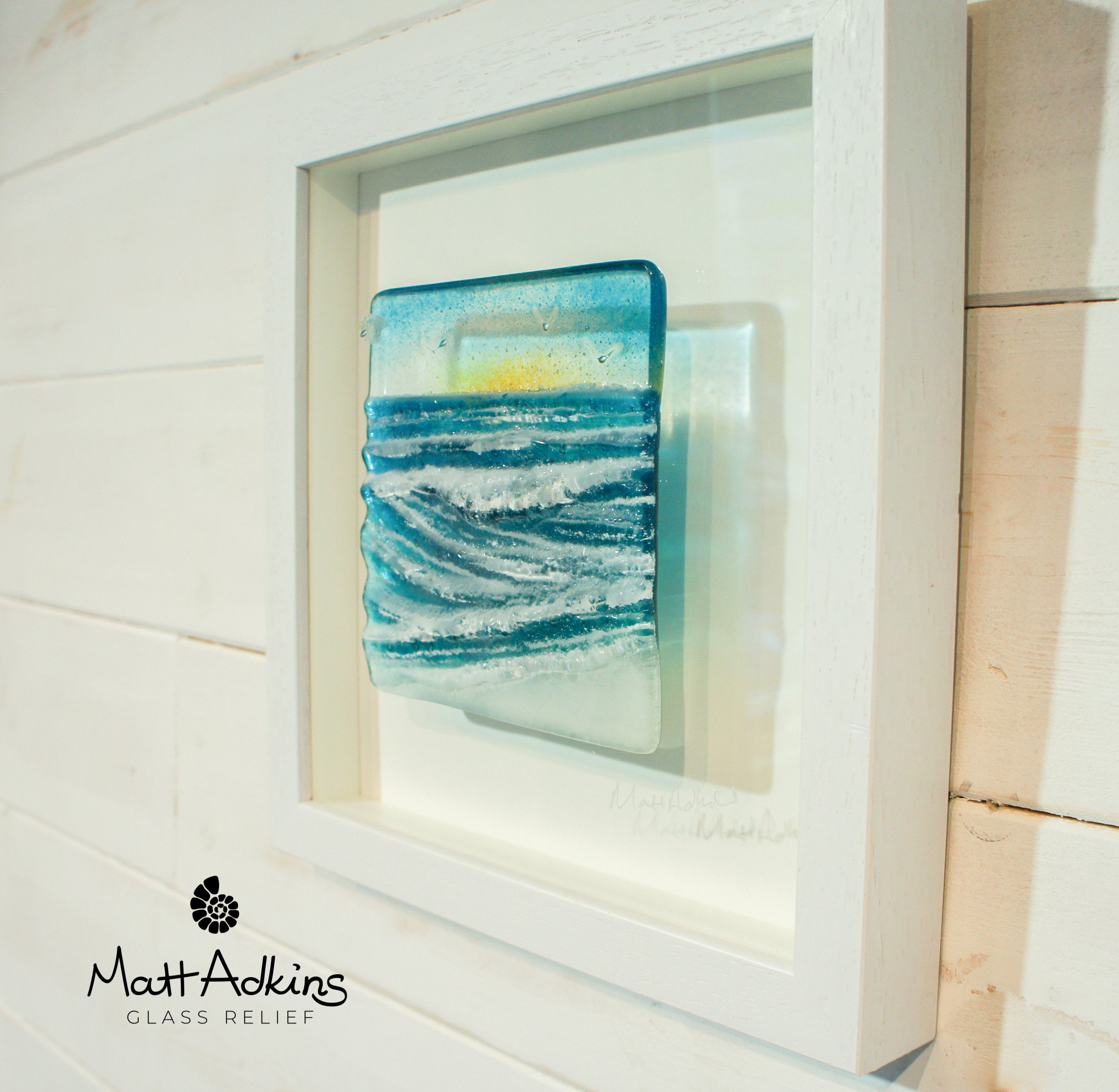 Wave in a Box Sun - Model 1 D2 - 25x25(10") – Matt Adkins at Glass ...